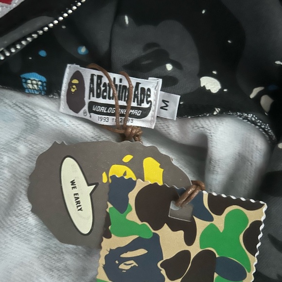 Bape | Shirts | Brand New Bape Hoodie With Tags And Bag In Great ...